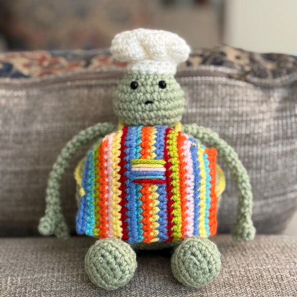 Tiny Chef Crochet Pattern PDF | ENGLISH | Amigurumi | Toy | Handmade ...