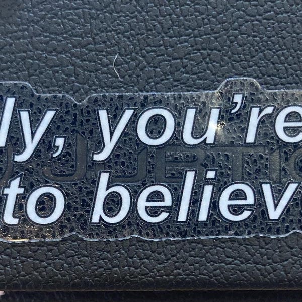 Alien Meme Subtitle Sticker | Television Show, Scully, Mulder ...
