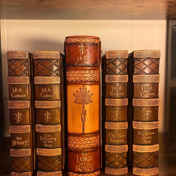 Leather Bound Lord Of The Rings Books