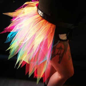 Ladies Adult Black Pale Pink Half Tutu Bustle Net Over Skirt - Etsy