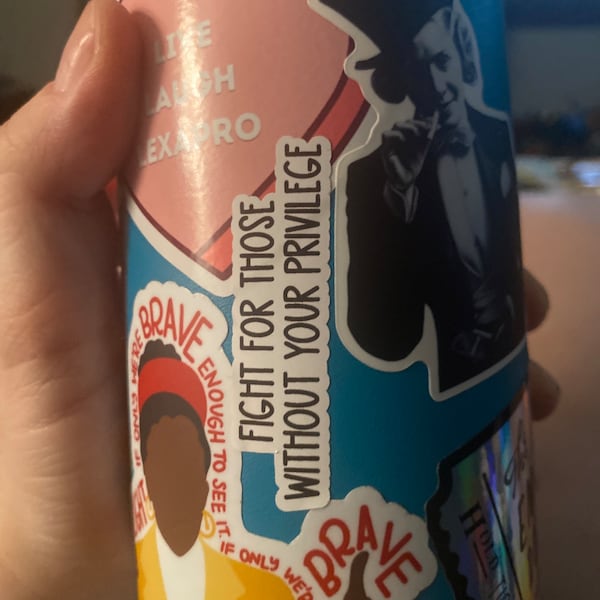 Fight for Those Without Your Privilege Stickers, Equal Rights Stickers ...