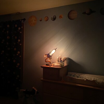 15 Rocket Ship Spaceship Steampunk Industrial Pipe Desk - Etsy