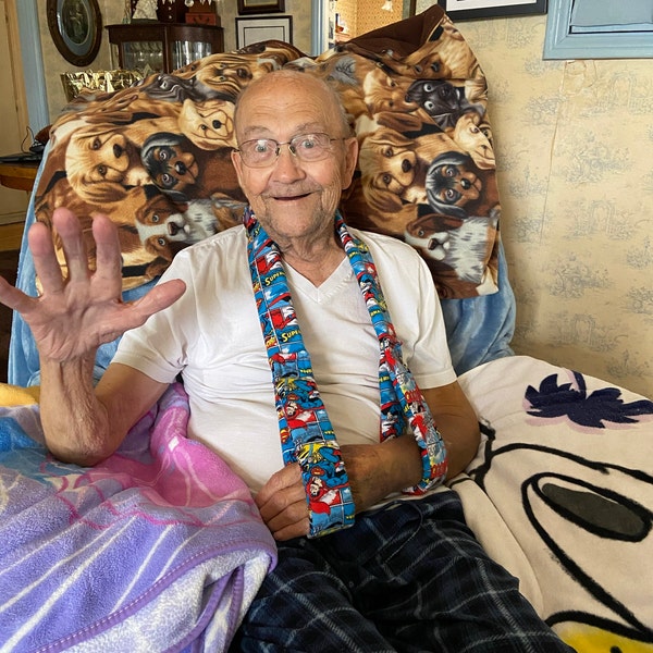 Zebra Animal Print Arm Sling Collar and Cuff Adult and Child Sizes Kids ...