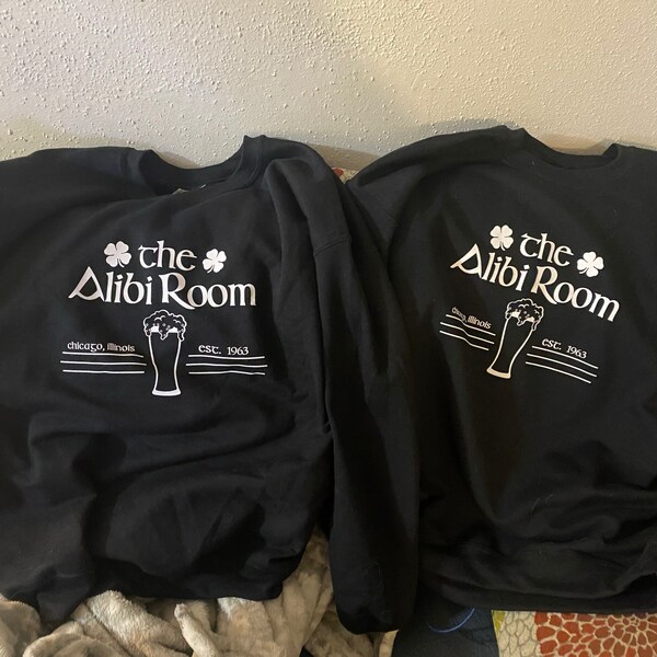 The Alibi Room Shameless Bar Drinking Crewneck Sweatshirt / Drinking ...