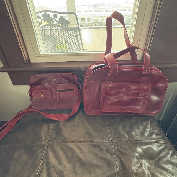 Woman Handbag Turquoise Blue Leather Tote Bag, Vintage Bag for Women ...