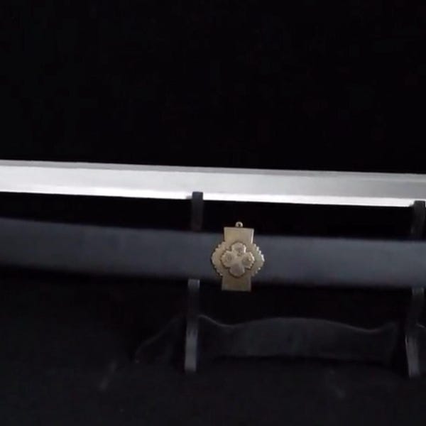 Prophet Muhammad Sword, Hand Forged Damascus Sword, Sword With Box ...