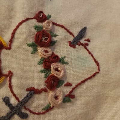 Marian M PDF Pattern & Instruction Download, Virgin Mary Embroidery ...