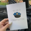 You Did It Police Card - Police Congratulations Promotion Police ...