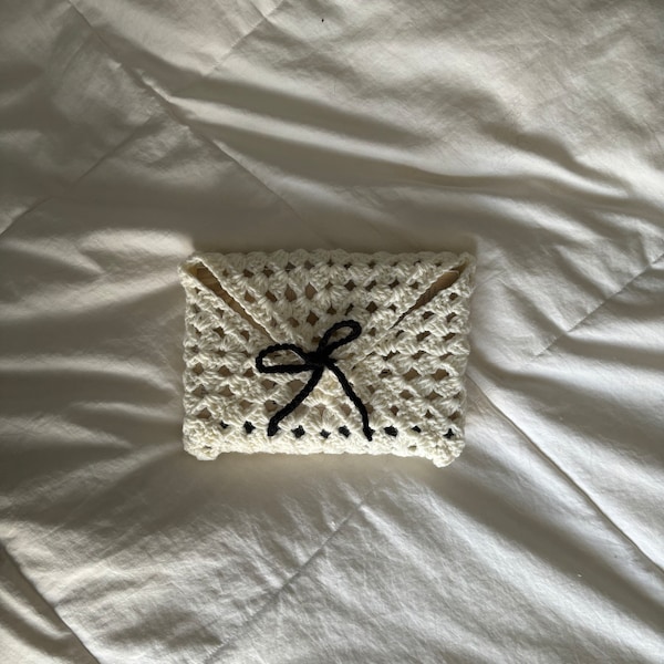 Love Letter Crochet Case & Book Cover - Etsy