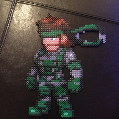Big Boss and Solid Snake Perler Art - Etsy
