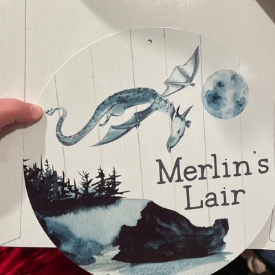 Dragon Door Sign Kids Dragon Room Door Sign Teacher Fantasy Door Sign ...