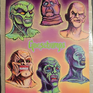 The Haunted Mask Goosebumps Die Cut Stickers 4" X 4" - Etsy