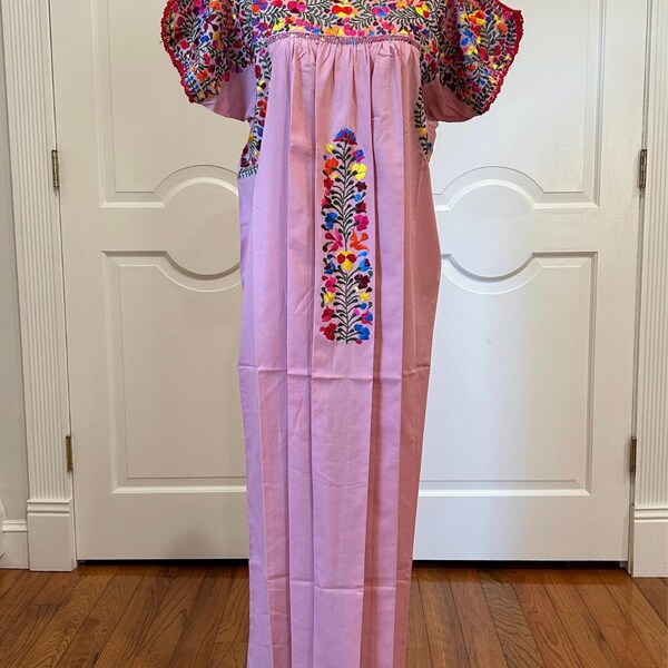 Hand Woven Mexican Huipil Dress. Oaxaca Huipil, Handmade Boho, Vintage - Etsy