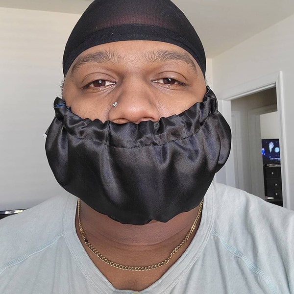 Buy 3 Get 1 Free Sale| Tribal Print Satin Lined Beard Bonnet, Beard Rag ...