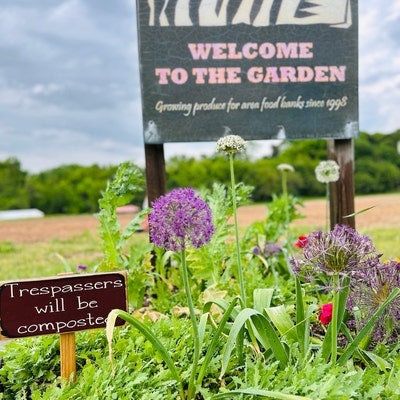 Ring Bell Pull Weeds Sign - Etsy