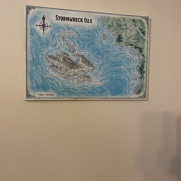 Dragons of Stormwreck Isle Battle Maps – 5 Full-size 1" Inch Grid Maps ...
