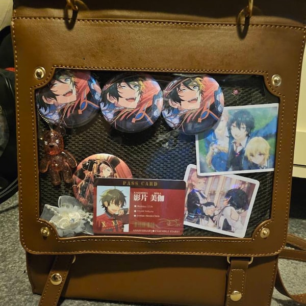 Large Capacity Ita Shoulder Bag, Colorful Ita Bag, Anime Ita Bag, Ita ...