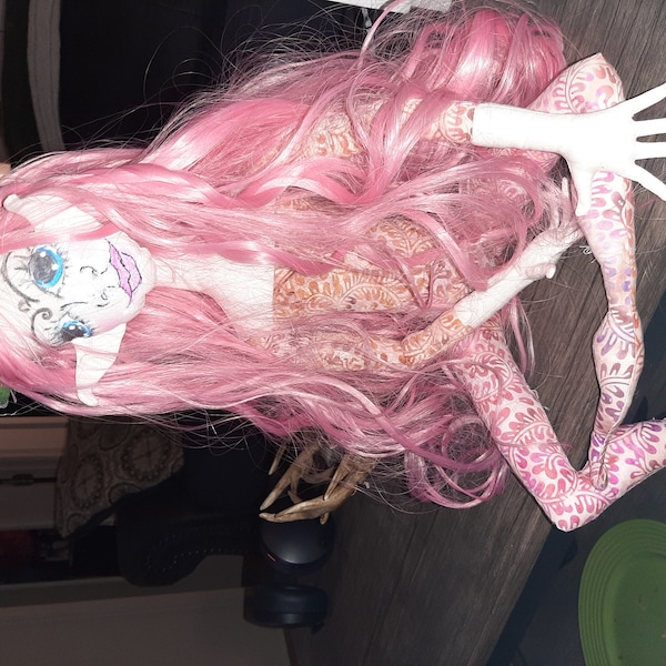 Cloth Dollmaking Kit - 24-inch Willabelle Fairy - Doll Parts Sewn and ...