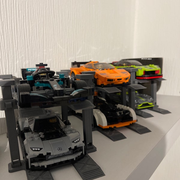 Triple Car Lift Display Stand for Speed Champions - Etsy