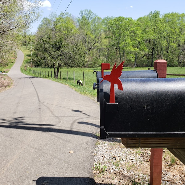 Hummingbird Mailbox Flag - Etsy
