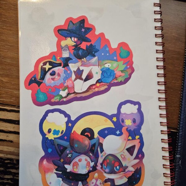 Armarouge Ceruledge Poke Monster Vinyl Waterproof Die Cut Stickers ...