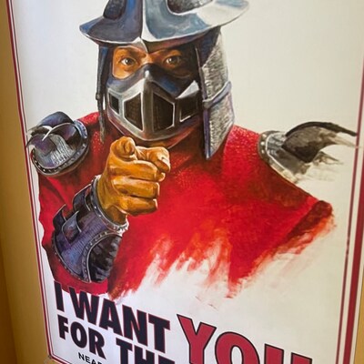 TMNT Shredder 8x10 Sublimated Metal Sign Tmnt Foot Propaganda Ninja ...