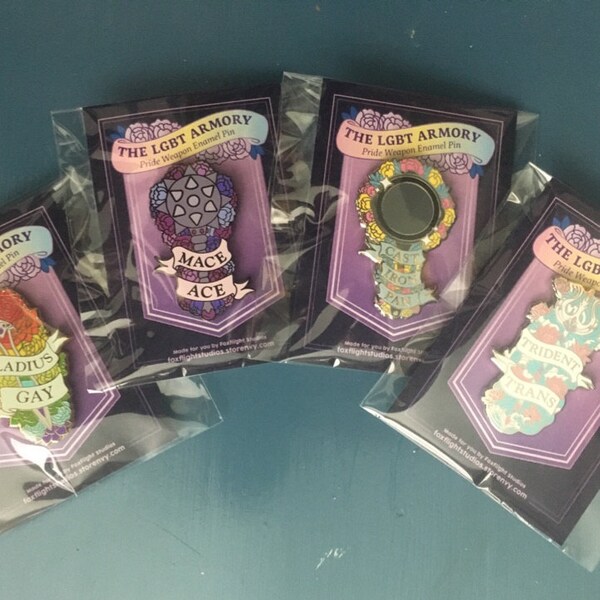 Mace Ace Enamel Pin - Etsy