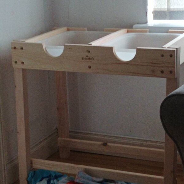 Wooden Sensory Stand | Sensory Table Sensory Bin Sand Table Water Table ...