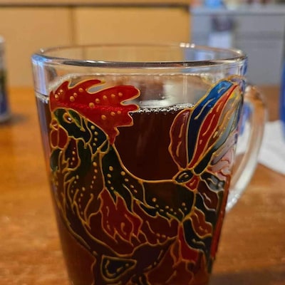 Galaxy Tea Cup and Saucer Set, Astrology Celestial Gift Starry Night ...