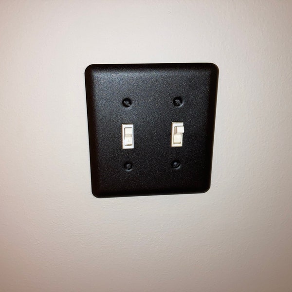 Charcoal Grey Texture Powder Coated Toggle, Rocker, Duplex, and Blank ...