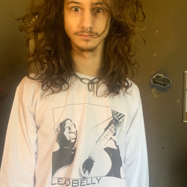 Leadbelly Longsleeve T-shirt (worn by Kurt Cobain) - Etsy