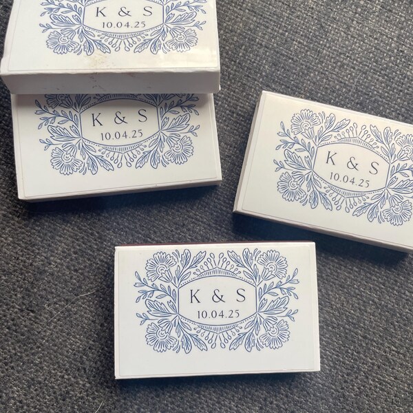 Bulk Custom Matchboxes, Custom Sketch Match Box, Custom Matchbook Art ...