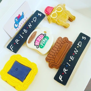 Friends Cookie Cutter Set . TV Series . Present for Friends Fans ...