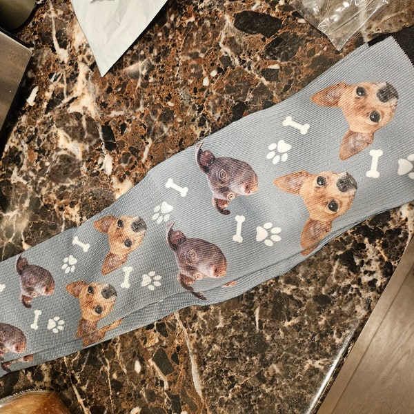 Custom Pet Socks, Dog Socks, Pup Socks, Dog Lover Gift, Cat Socks ...