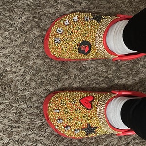 Candy Girl Themed Inspired Custom Crocs - Etsy