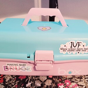 IVF Medication Organizer Storage IVF Gifts Med Box Infertility Kit IVF ...