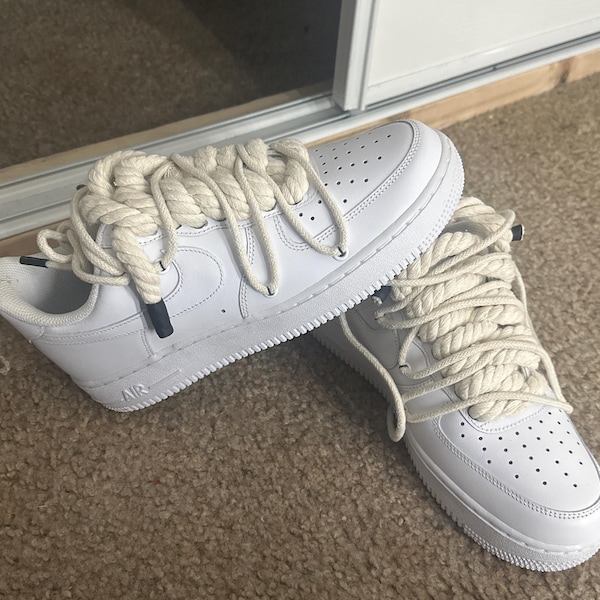 Rope Lace Custom Air Force 1 - Etsy