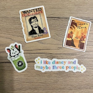 Pain and Panic Plushie Transparent Disney Laptop Stickers/ - Etsy