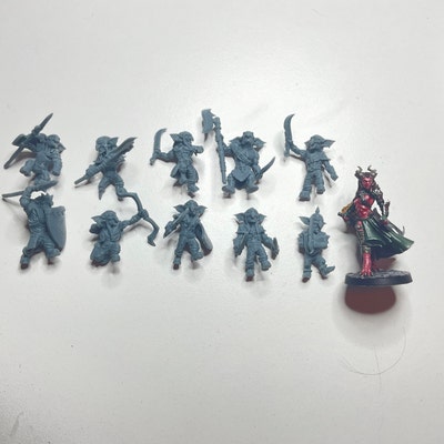 Goblin Chess Set 16 Pcs by tytantroll Miniatures Printed in Resin - Etsy UK