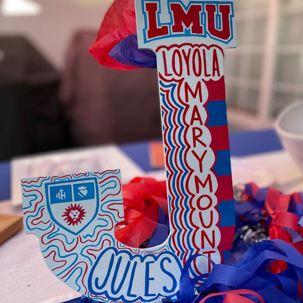 Custom College Letter - Etsy