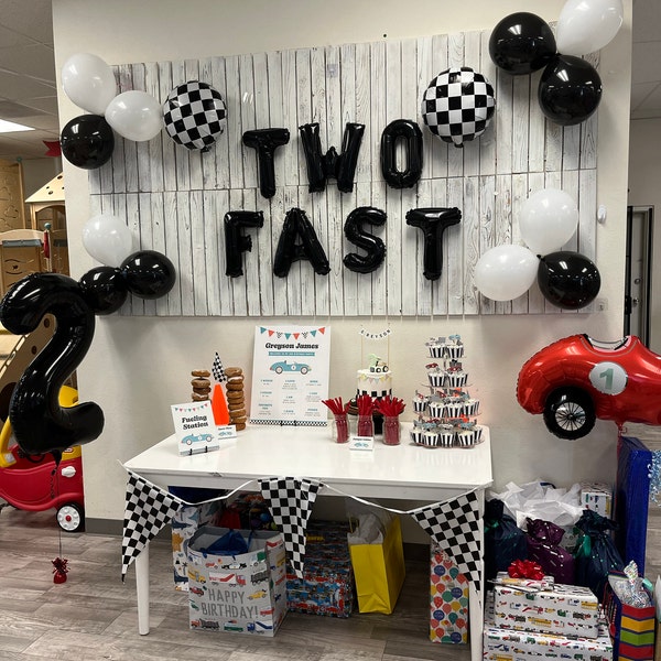 Jumbo Black Number 2 Balloon | Giant Black 2 Balloon | Black Number ...