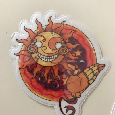 Sunnydrop and Moondrop Print From Fnaf: Security Breach - Etsy