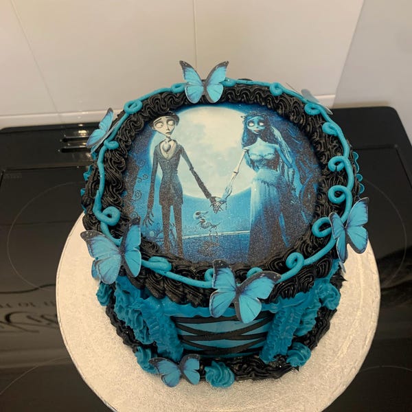 Burn Cake Wafer Paper & Icing Sheet Bundle Burning Cake Burn Away Cake ...