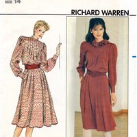9890 Vintage Simplicity Sewing Pattern Misses Pullover Top Pull on ...