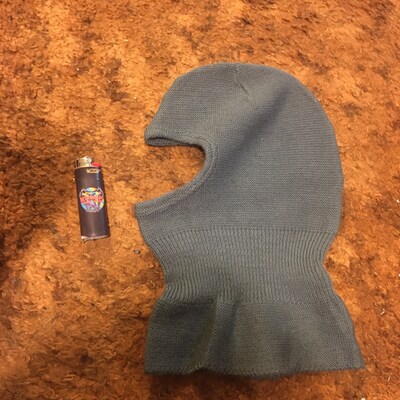 Genuine Swiss Army Balaclava Grey Switzerland Military Issue Face Mask ...