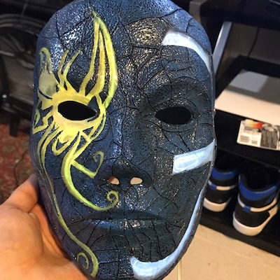 Hollywood Undead Johnny 3 Tears J3T Mask With Lights - Etsy