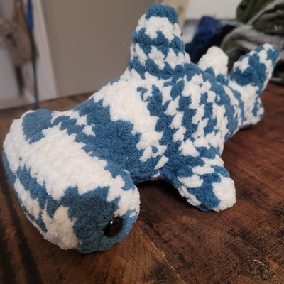 Hamilton the Great Hammerhead Shark Amigurumi Pattern Crochet - Etsy