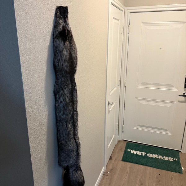 Tanned Silver Fox Hides - Etsy