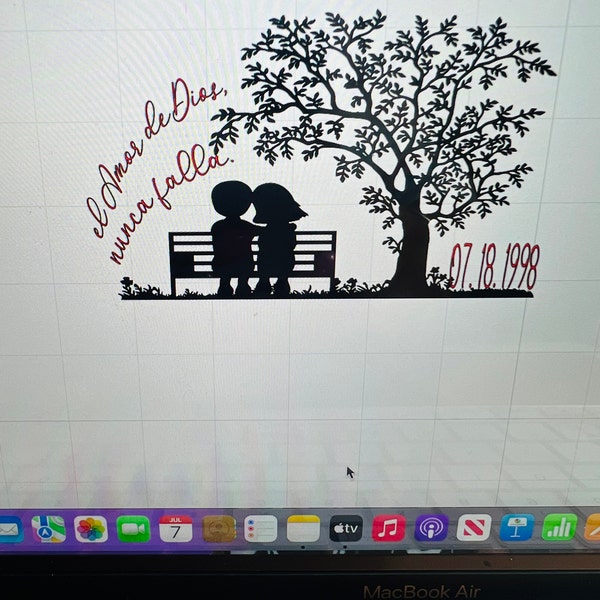 Couple Svg Bundle, Couple Clipart, Couple Under Tree Svg, Cut Files for ...