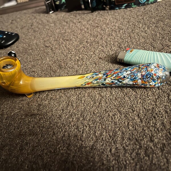 Honey Bee Pipe/ Glass Pipe/ Glass Pipes/ Pipes - Etsy